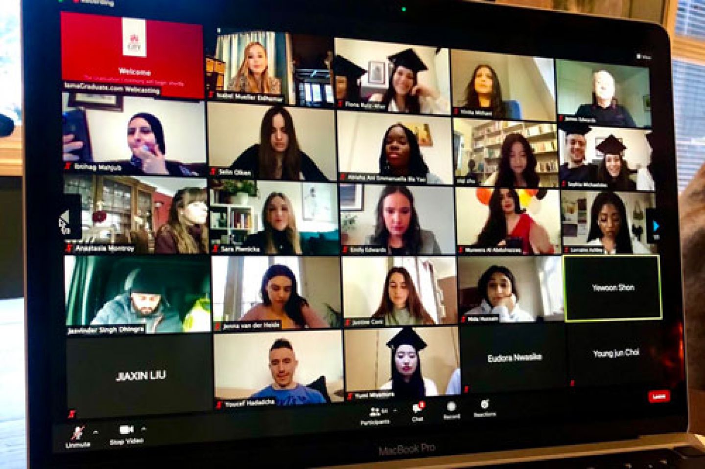 Students celebrate at online graduation ceremonies • City St George's ...