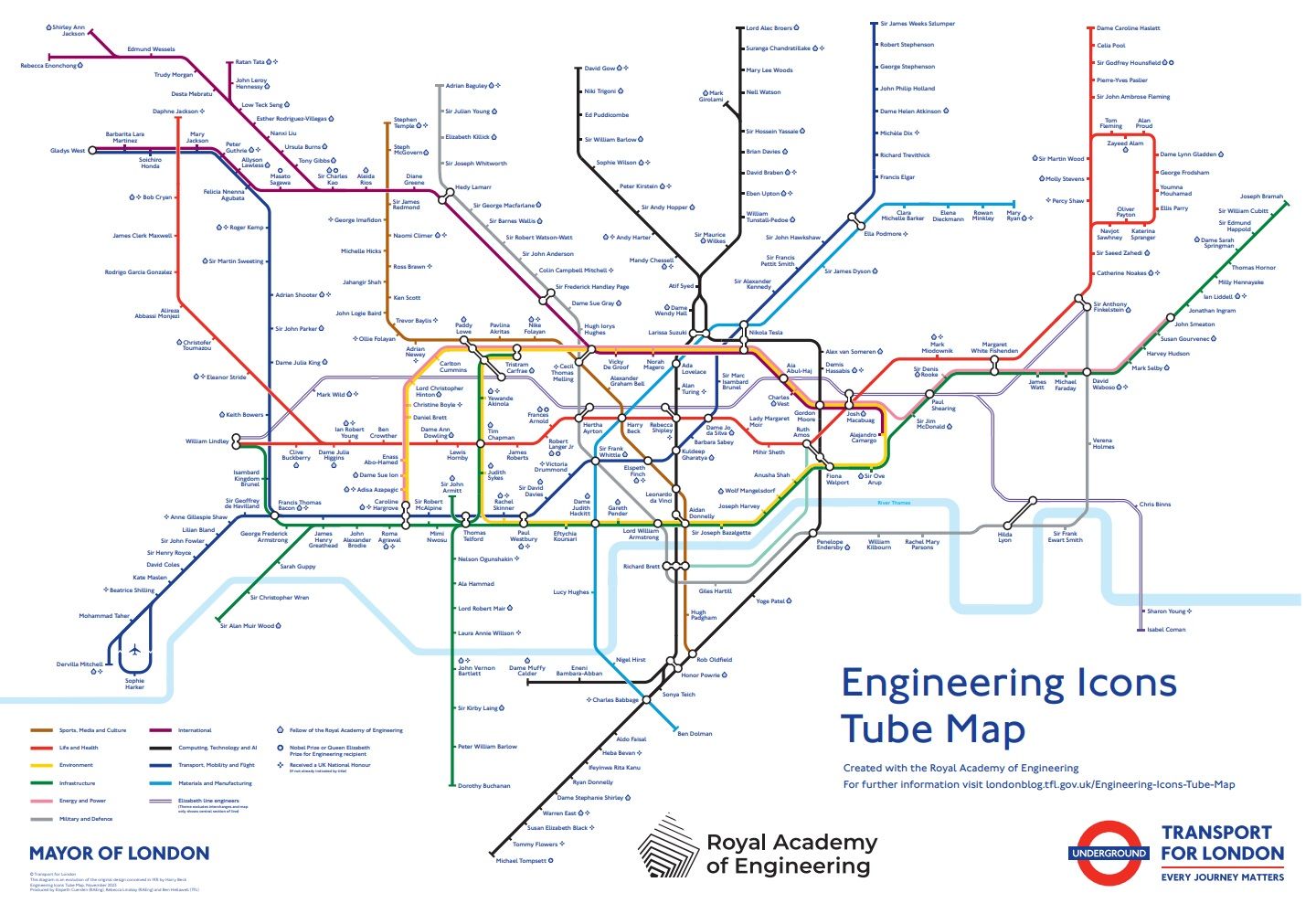 City President honoured with Underground station on ‘Engineering Icons ...